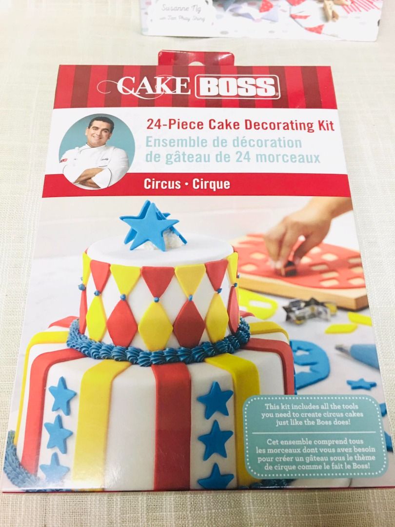 Cake Boss Cake and Cookie Decorating Kit and Chiffon Cakes Creative ...