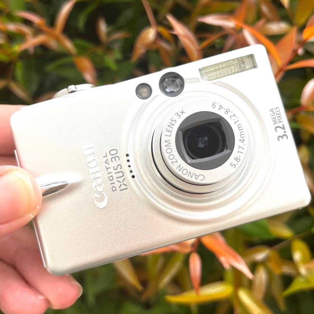 *TESTED* Canon ccd ixus 30 MADE IN JAPAN, Photography, Cameras on Carousell