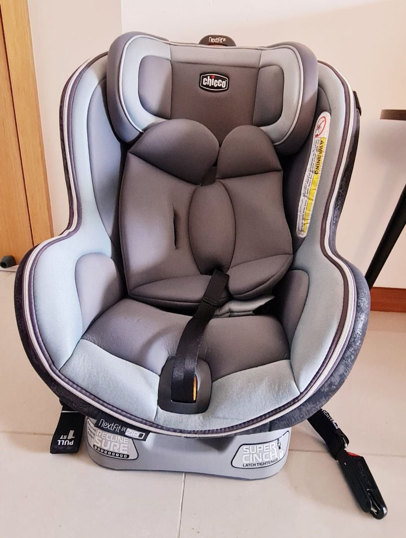 Chicco NextFit Zip Convertible Car Seat - Carbon, Babies & Kids, Going ...