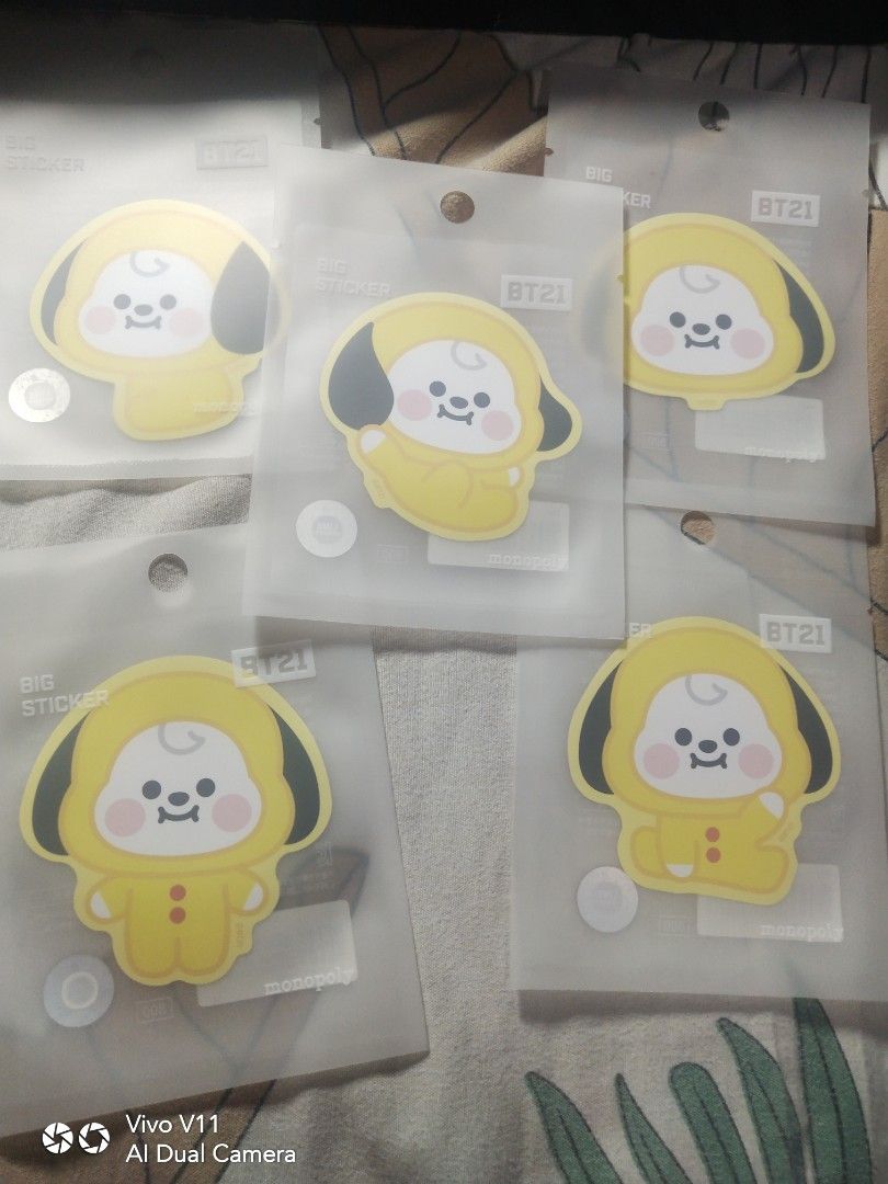 Chimmy big/baby sticker set, Hobbies & Toys, Memorabilia & Collectibles ...