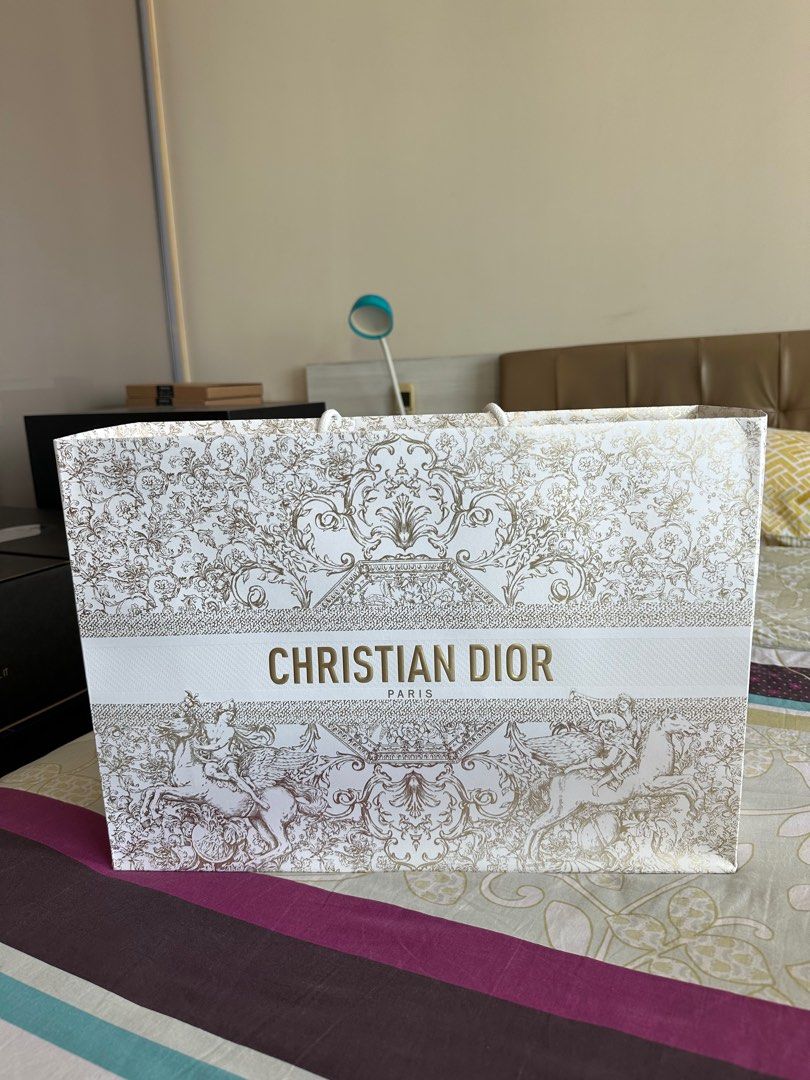Christian Dior Paper Bag, Luxury, Bags & Wallets on Carousell