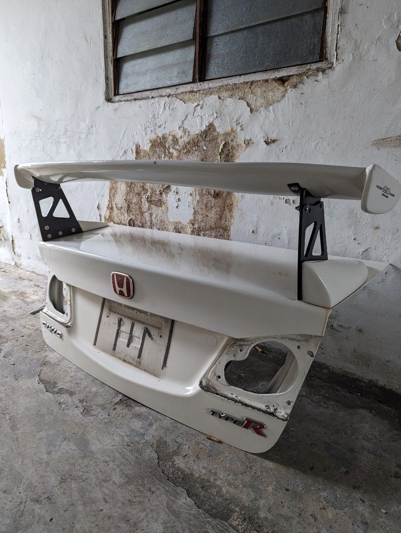 Civic fd1 fd2 fd2r trunk and spoiler mugen r, Car Accessories ...