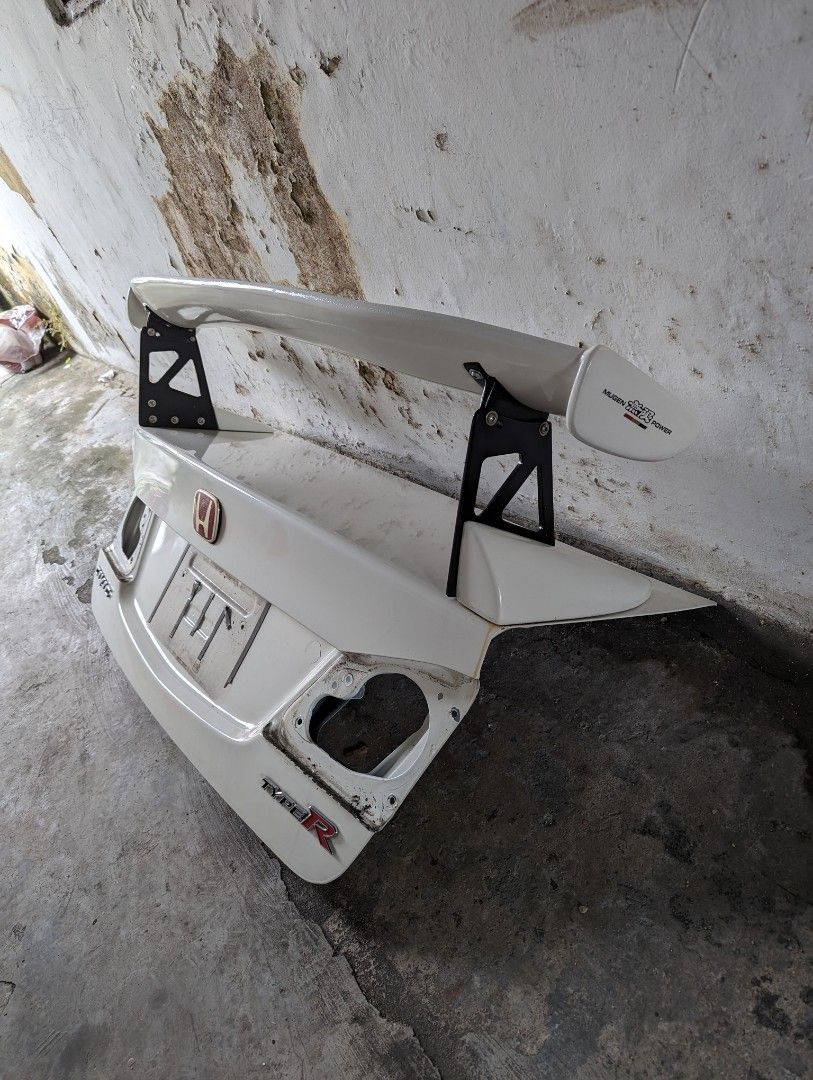 Civic fd1 fd2 fd2r trunk and spoiler mugen r, Car Accessories ...