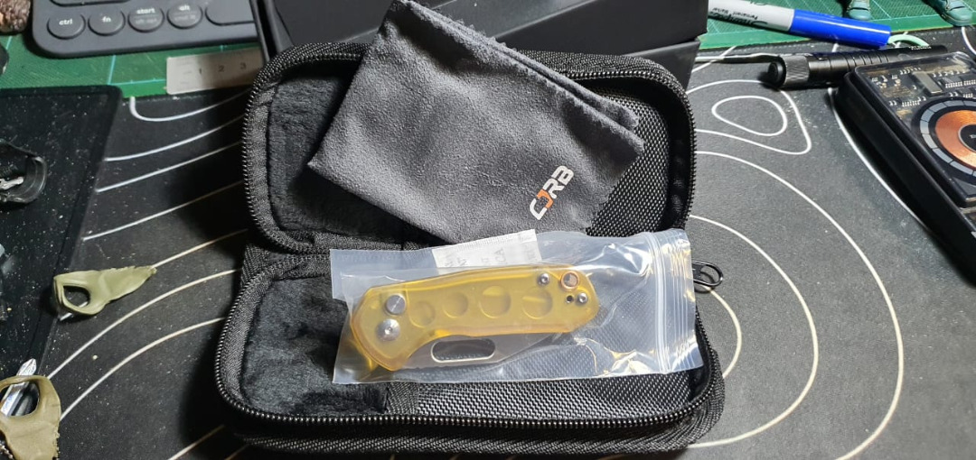 CJRB Mini Pyrite Ultem/PEI handle/scales J1933 AR-RPM9, Hobbies & Toys ...