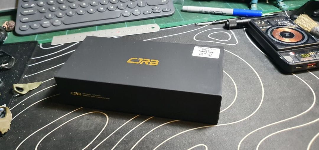 CJRB Mini Pyrite Ultem/PEI handle/scales J1933 AR-RPM9, Hobbies & Toys ...