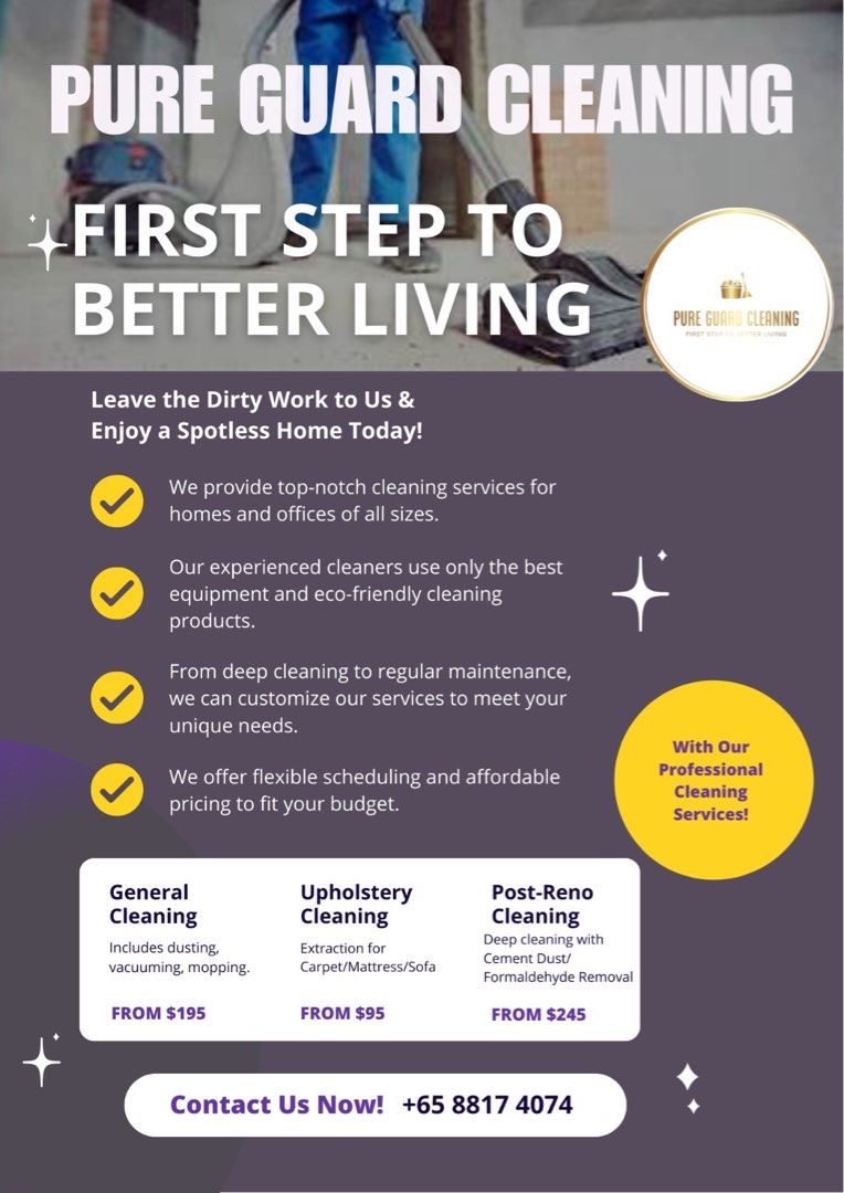 Cleaning packages, Home Services, Home Cleaning, Deep Cleaning Services ...