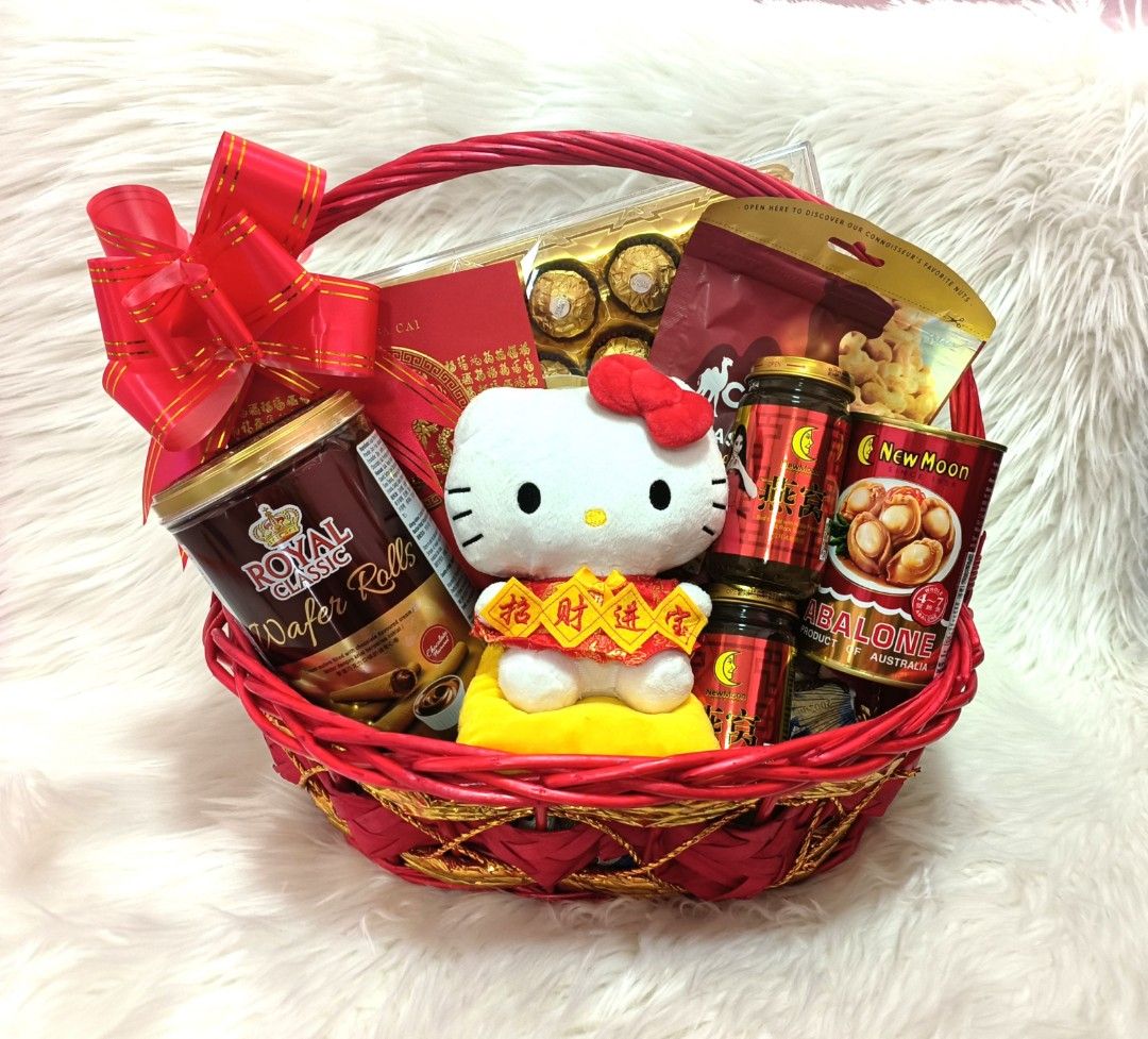 CNY Hamper - CNY Gift Basket, Food & Drinks, Gift Baskets & Hampers on Carousell