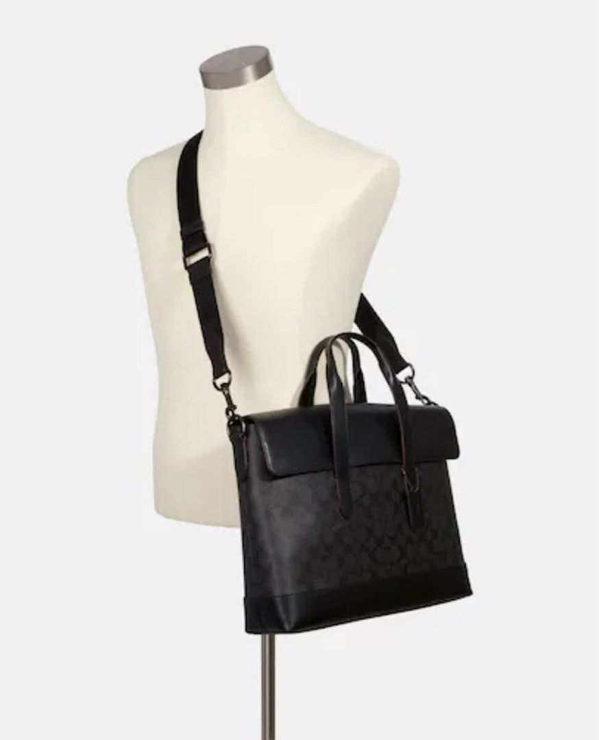 Coach Hamilton Portfolio Briefcase, Men's Fashion, Bags, Briefcases on ...