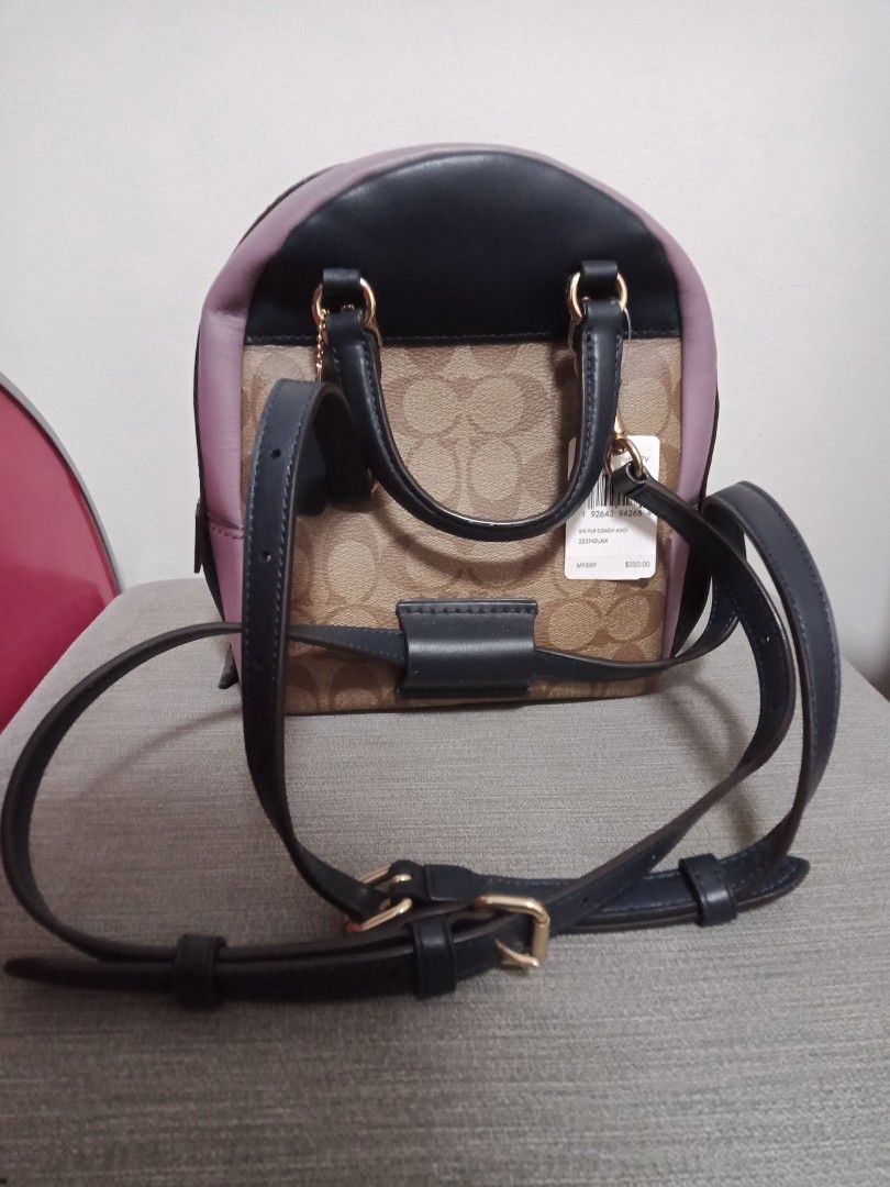 Coach Mini Backpack, Luxury, Bags & Wallets on Carousell