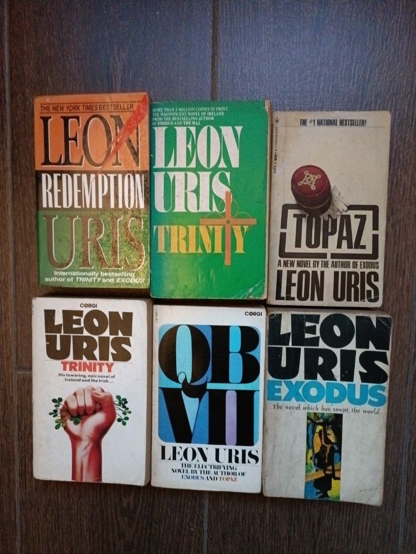 Colleen McCullough, Leon Uris, Any Rand, Robert Jordan , Peter Carey, V ...