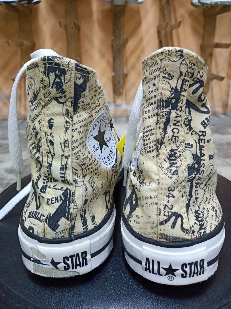 Converse Collab black fives, Men's Fashion, Footwear, Sneakers on Carousell