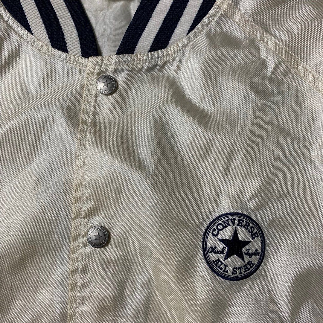 Converse varsity jacket, Men's Fashion, Activewear on Carousell