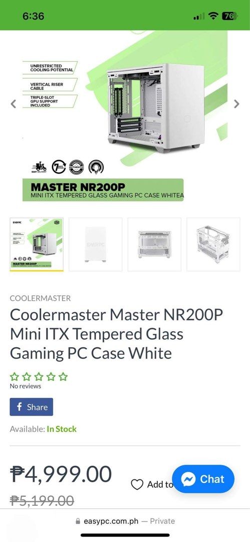 COOLMASTER: MASTERBOX NR200P, Computers & Tech, Parts & Accessories, Other Accessories on Carousell