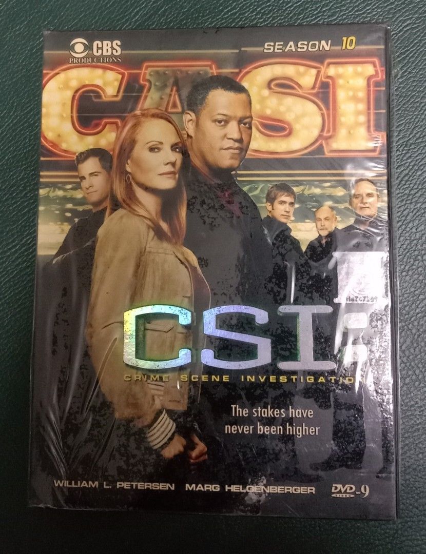 CSI Season 10 DVD, Hobbies & Toys, Music & Media, CDs & DVDs on Carousell