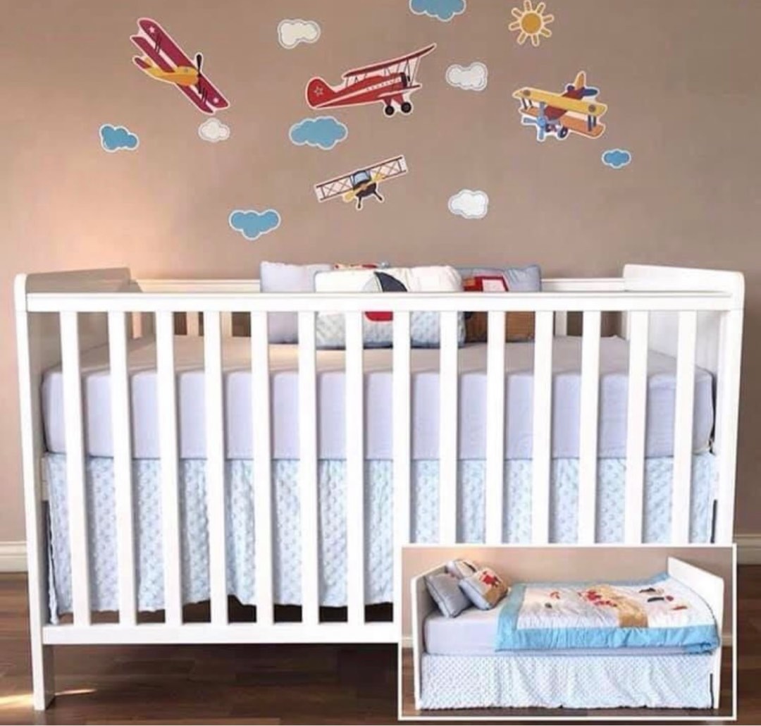 Cuddlebug Fontana 2 in 1 Crib, Babies & Kids, Baby Nursery & Kids ...