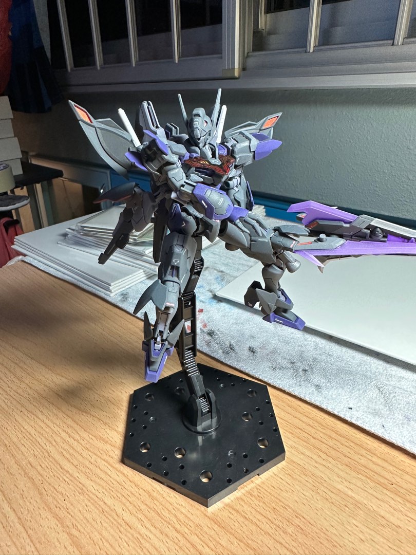 CUSTOM GUNDAM HG MODEL LFRITH, Hobbies & Toys, Toys & Games on Carousell