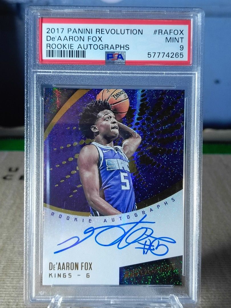 DE'AARON FOX AUTOGRAPH RC (RARE), Hobbies & Toys, Toys & Games on Carousell