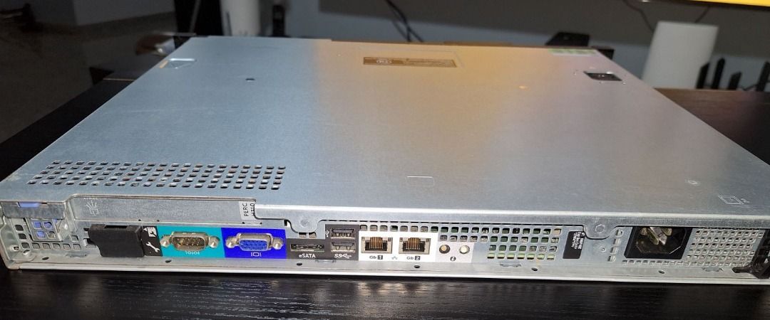 Dell PowerEdge R220 1U Rack Server, Xeon E3-1231v3 CPU, 8 Gb ECC, 2 X ...
