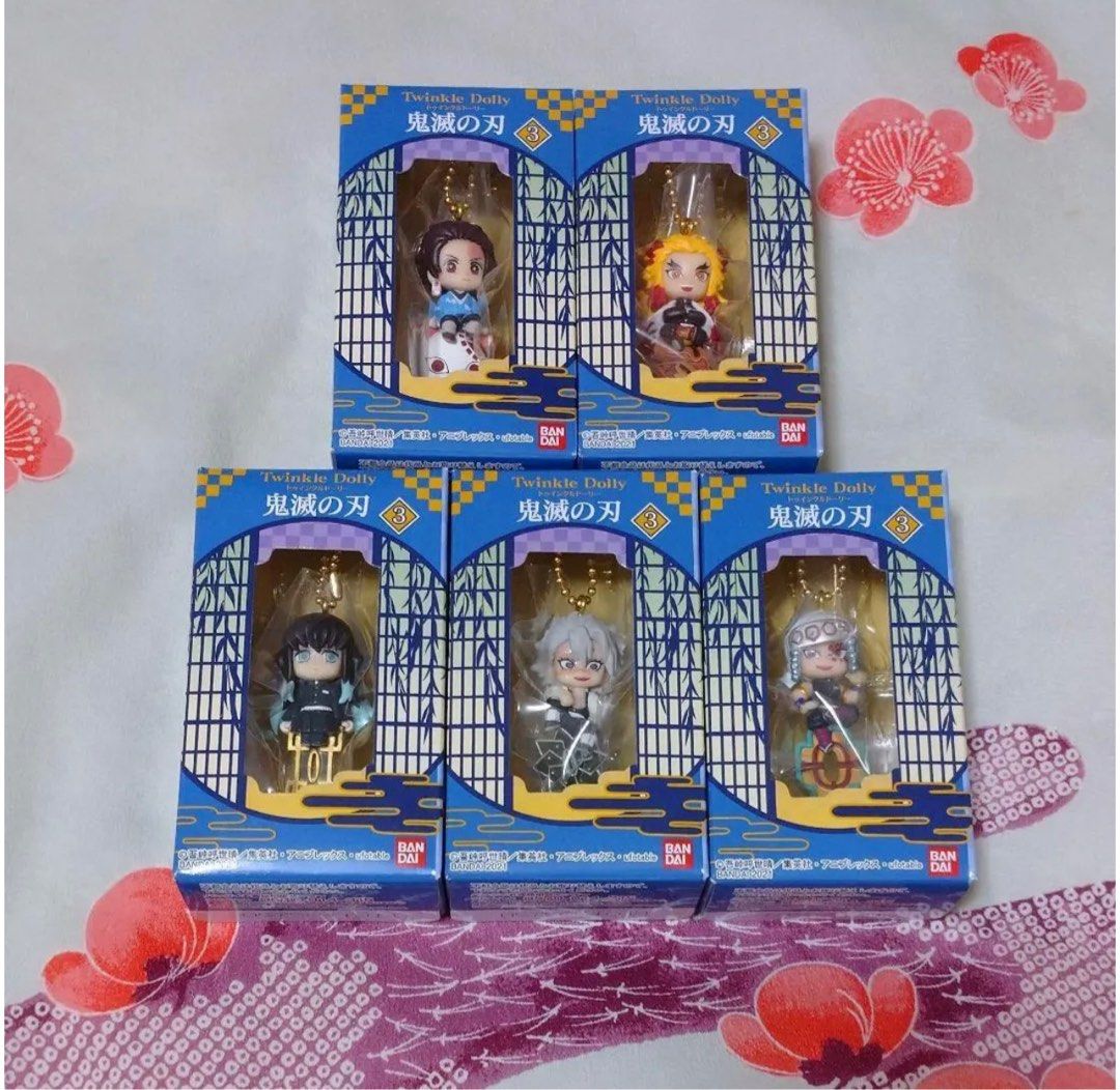Demon Slayer Keychains Twinkle Dolly Kimetsu No Yaiba Tanjiro Kamado ...