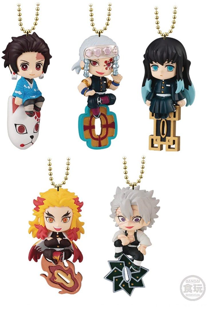 Demon Slayer Keychains Twinkle Dolly Kimetsu No Yaiba Tanjiro Kamado ...