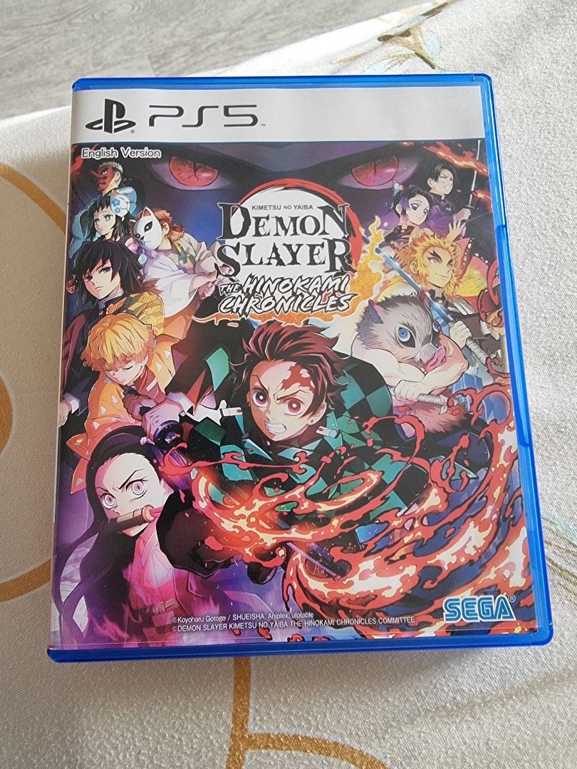 Demon slayer PS5, Video Gaming, Video Games, PlayStation on Carousell