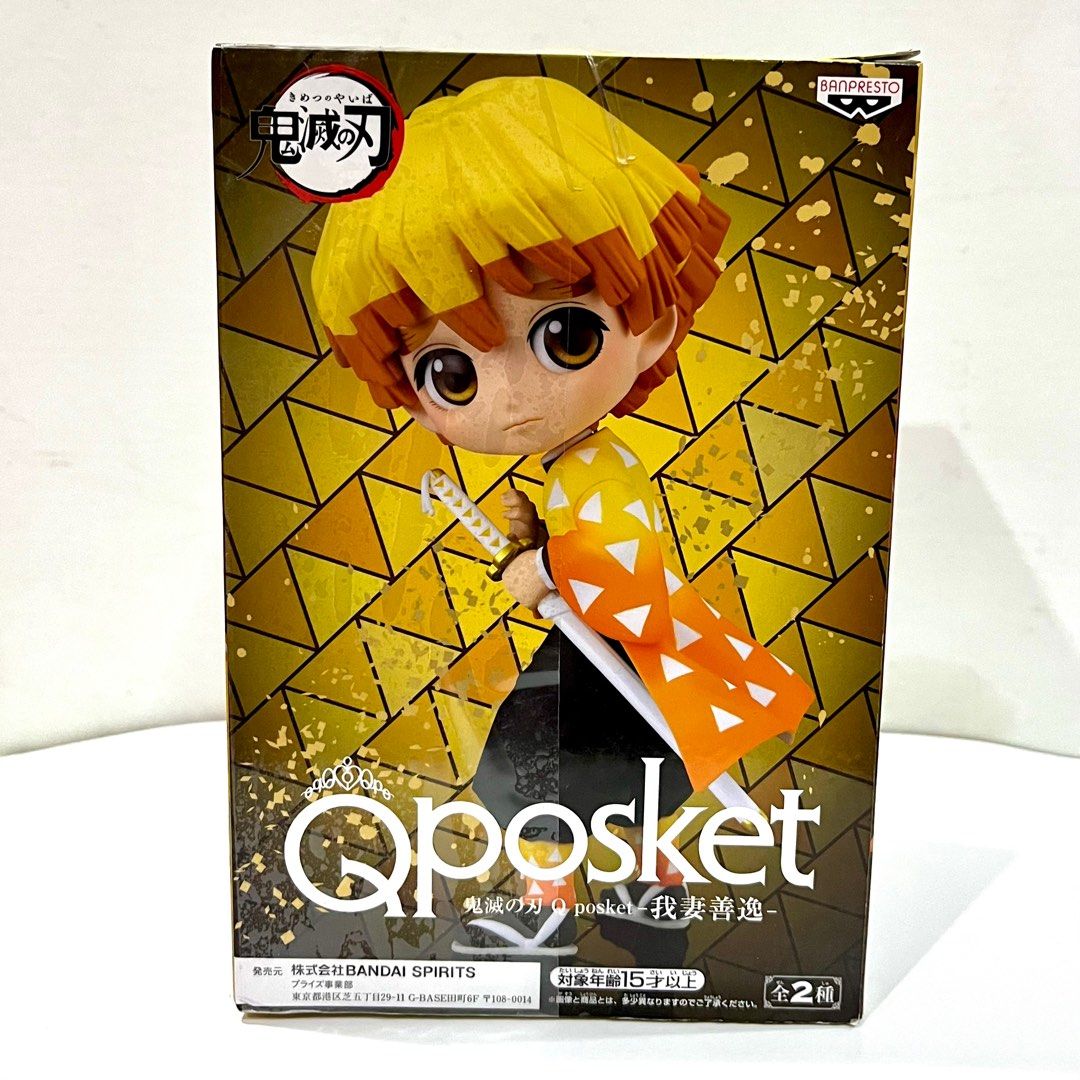 Demon Slayer Zenitsu Qposket Anime Figure, Hobbies & Toys, Toys & Games ...