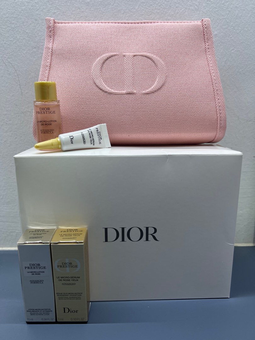 Dior Pink Pouch, Women's Fashion, Bags & Wallets, Purses & Pouches on ...