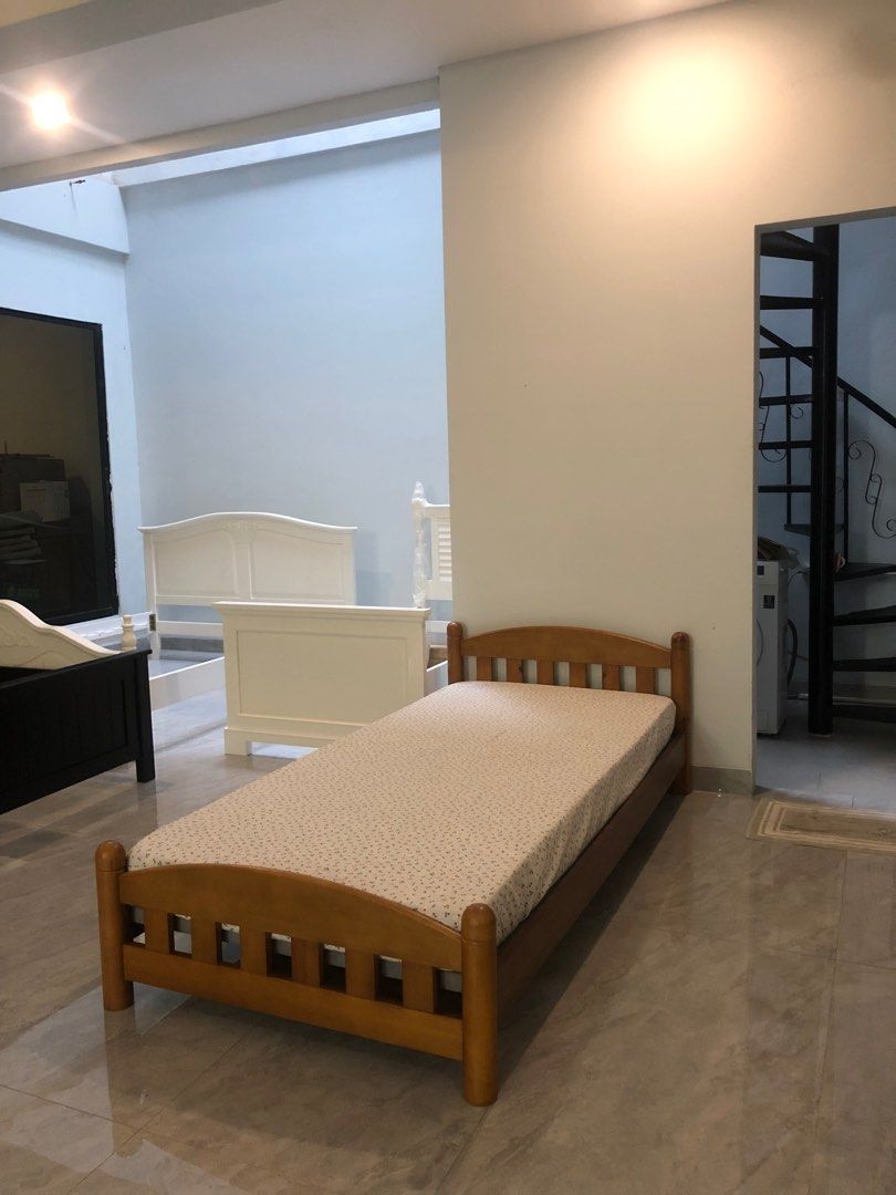 DIPAN PENDEK ANAK BATITA TINGGI 15CM FULL SOLID WOOD MINIMALIS WARNA ...