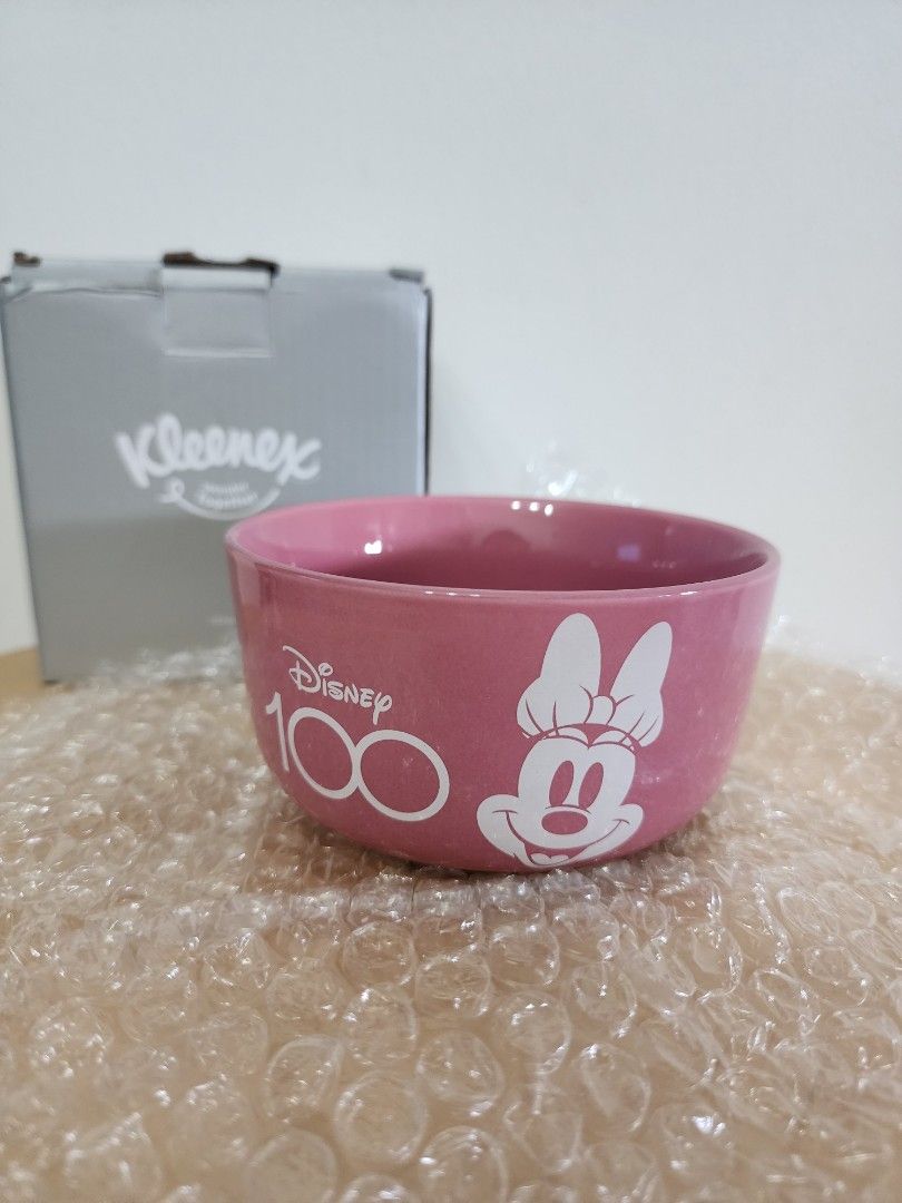 Disney 100 Minnie Mouse Ceramic Bowl, Furniture & Home Living ...