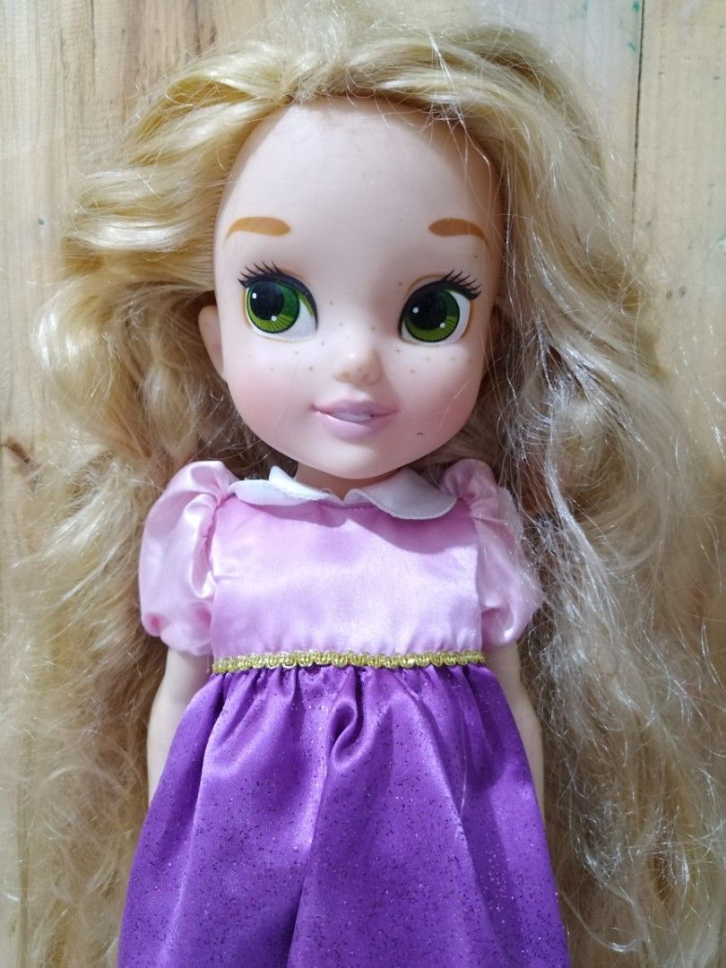 Disney Collection Rapunzel Toddler Doll 16" in Purple Dress, Hobbies ...
