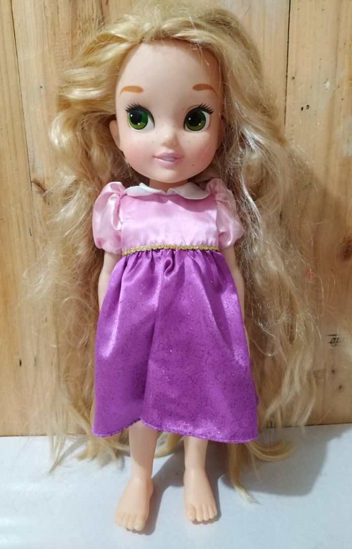 Disney Collection Rapunzel Toddler Doll 16" in Purple Dress, Hobbies ...