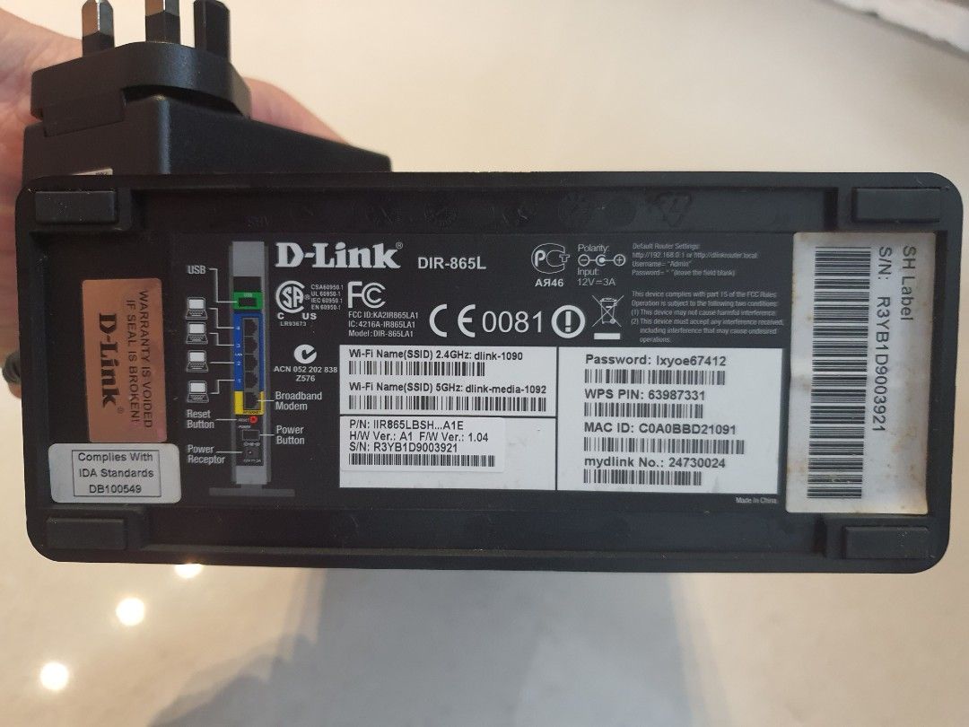 D-Link wireless router, Mobile Phones & Gadgets, Mobile & Gadget ...