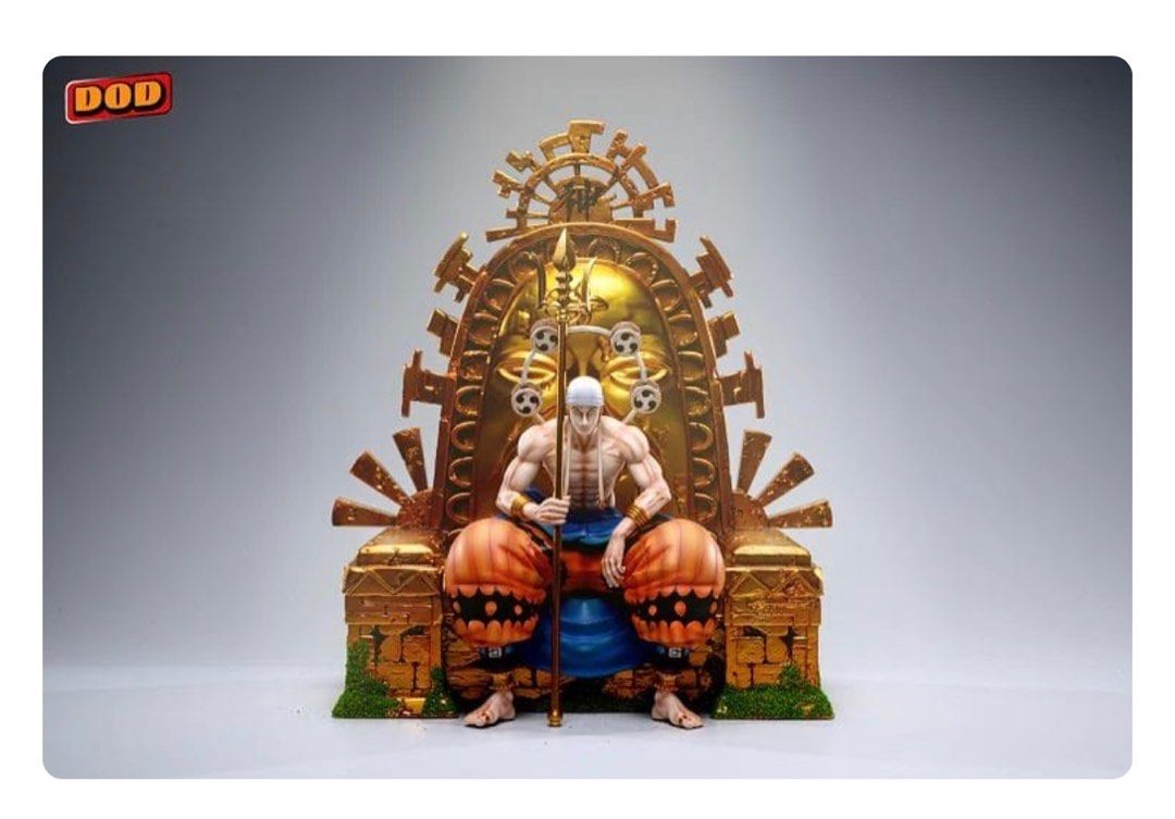 DOD Studio One Piece Sitting Enel GK (One Piece) Original Gold version ...