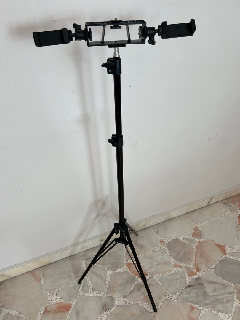 Double/Triple Phone Holder/Tripod, Photography, Photography Accessories ...