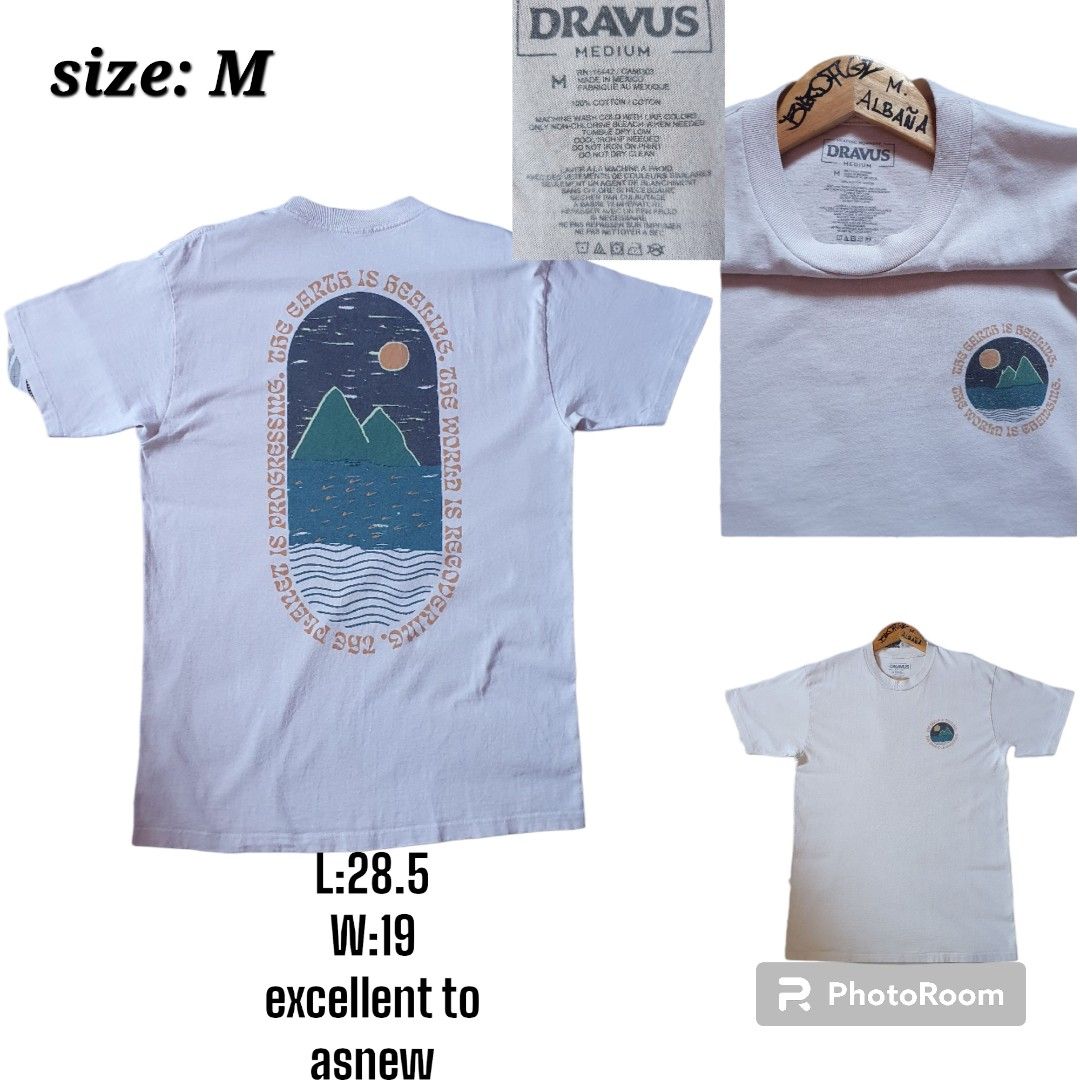 dravus shirt as new, Men's Fashion, Tops & Sets, Tshirts & Polo Shirts ...