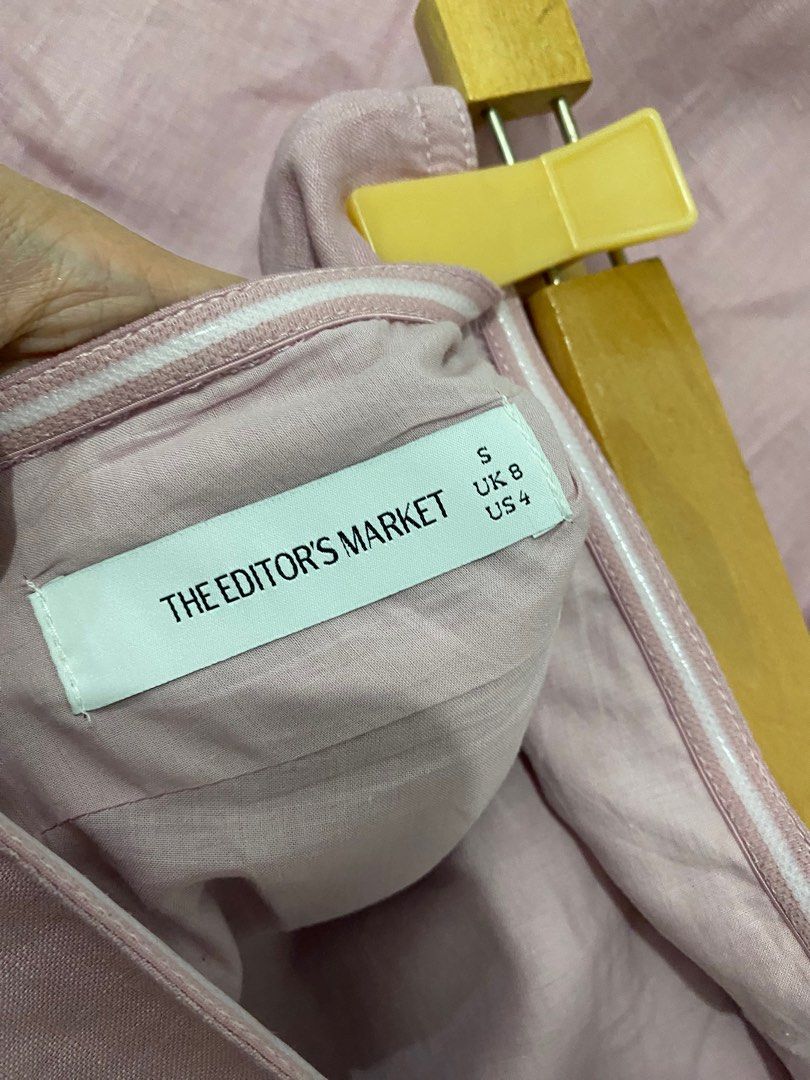 Editor market ( long linen tube dress), Women's Fashion, Dresses & Sets ...