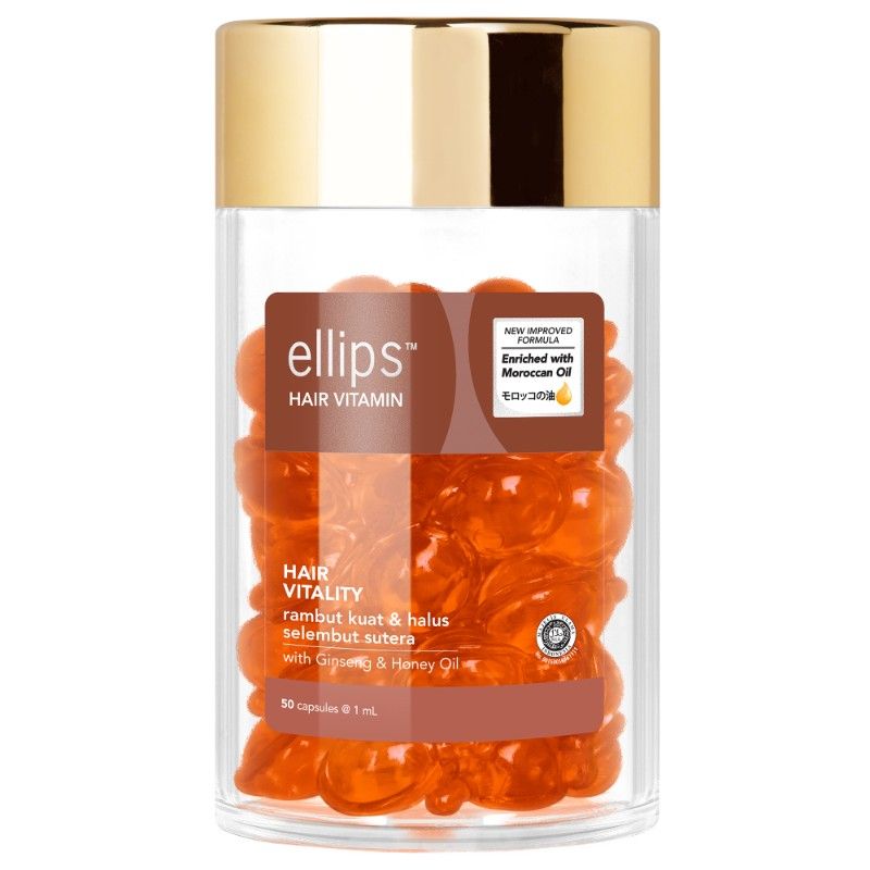 ellips hair vitamin with heat protection (50 capsules) - hair vitality ...