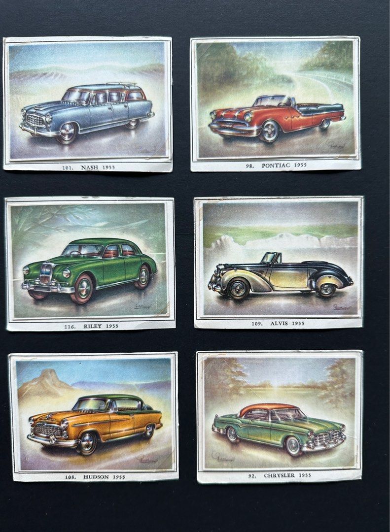 Europe, 1911-1955 Classic Car Card, Hobbies & Toys, Stationery & Craft ...