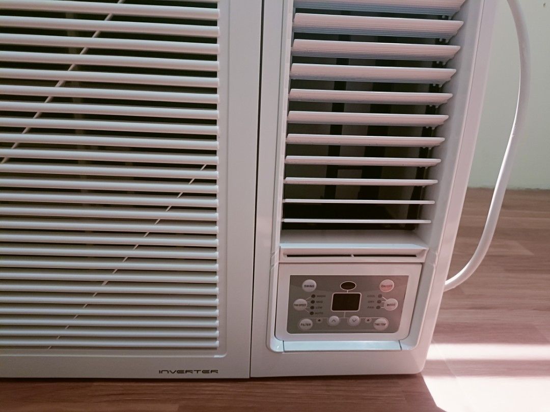 Fabriano Window Type Aircon Inverter 1.5 HP, TV & Home Appliances, Air ...