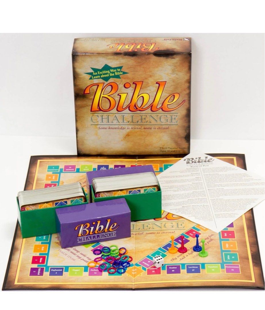 FaithKidz Bible Challenge Board Game, Hobbies & Toys, Toys & Games on ...