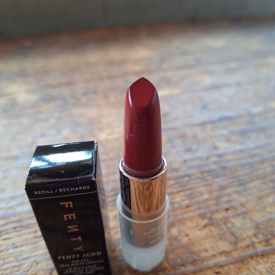 FENTY BEAUTY ICON SEMI MATTE LIPSTICK REFILL, Beauty & Personal Care ...