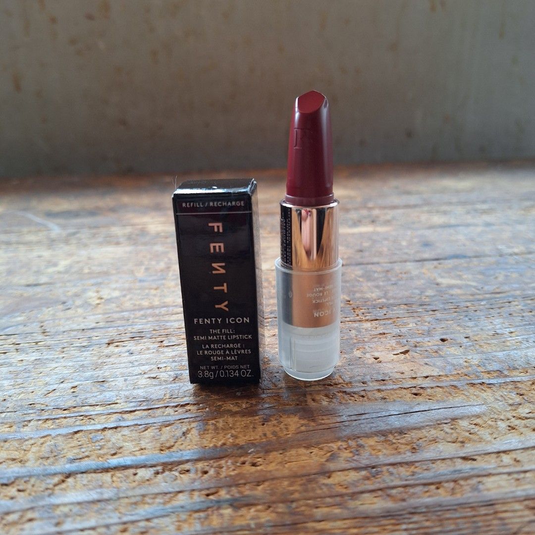 FENTY BEAUTY ICON SEMI MATTE LIPSTICK REFILL, Beauty & Personal Care ...
