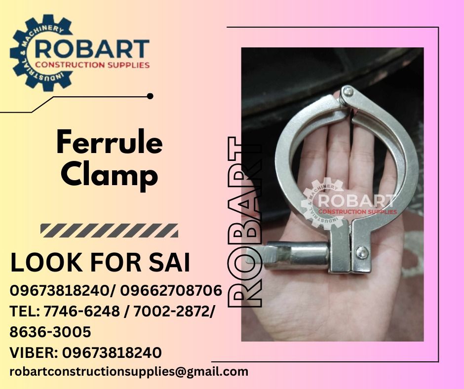 Ferrule Clamp, Commercial & Industrial, Construction Tools & Equipment ...