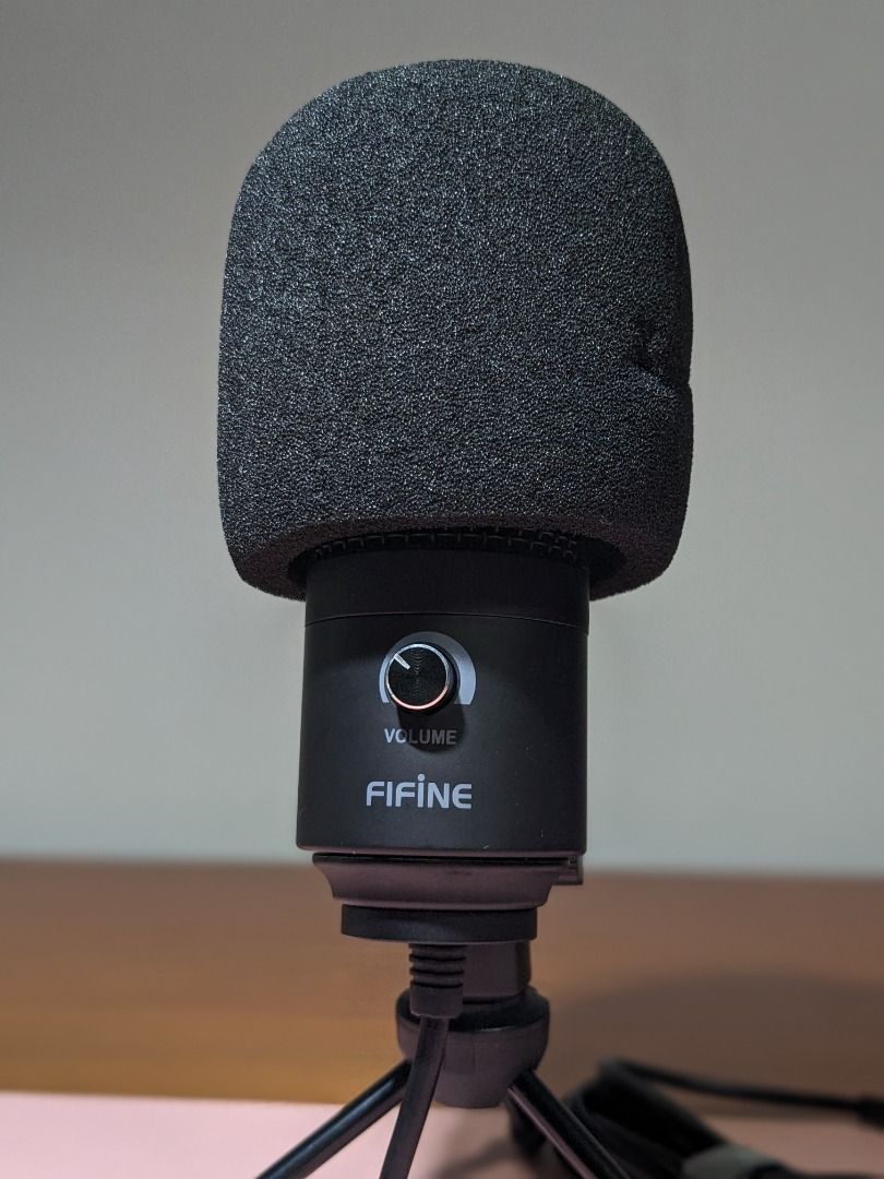Fifine K669B Condenser Microphone USB, Audio, Microphones on Carousell