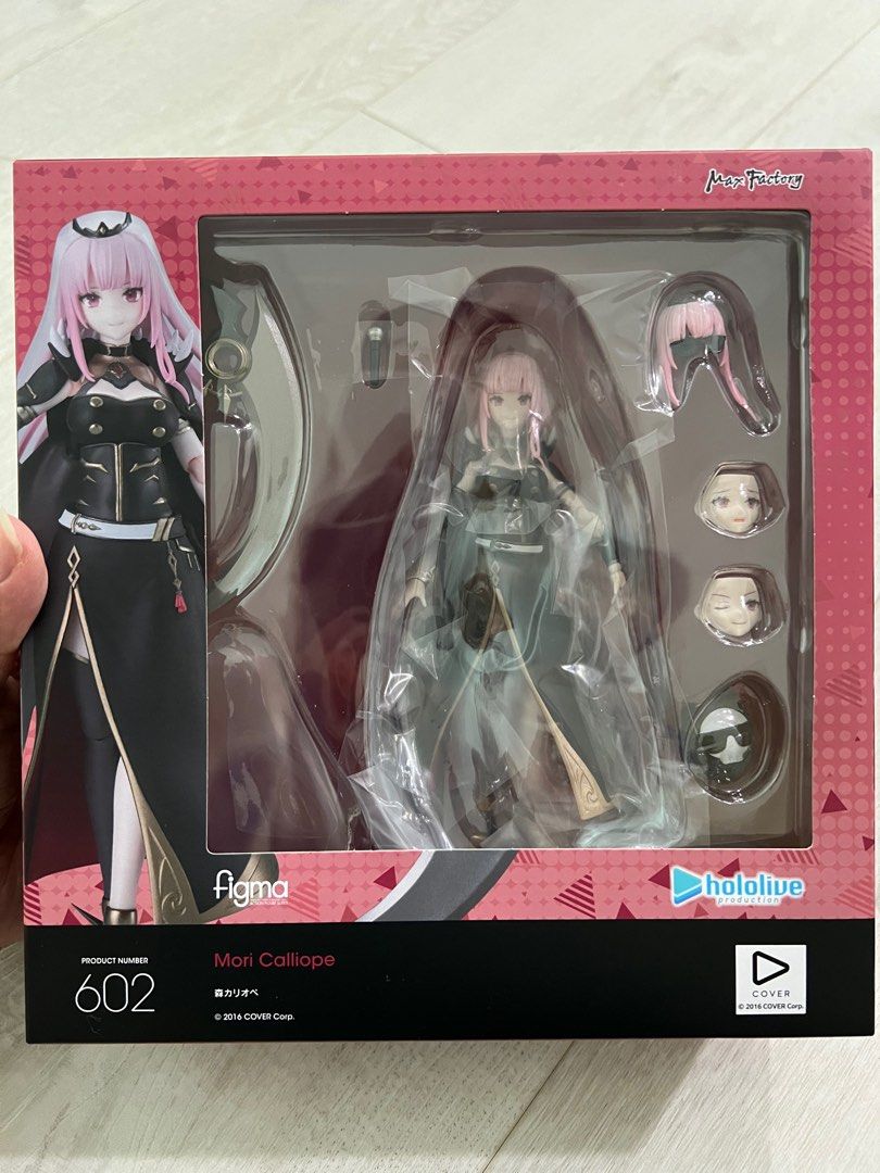 Figma 602 Mori Calliope Hololive production Max Factory, Hobbies & Toys ...