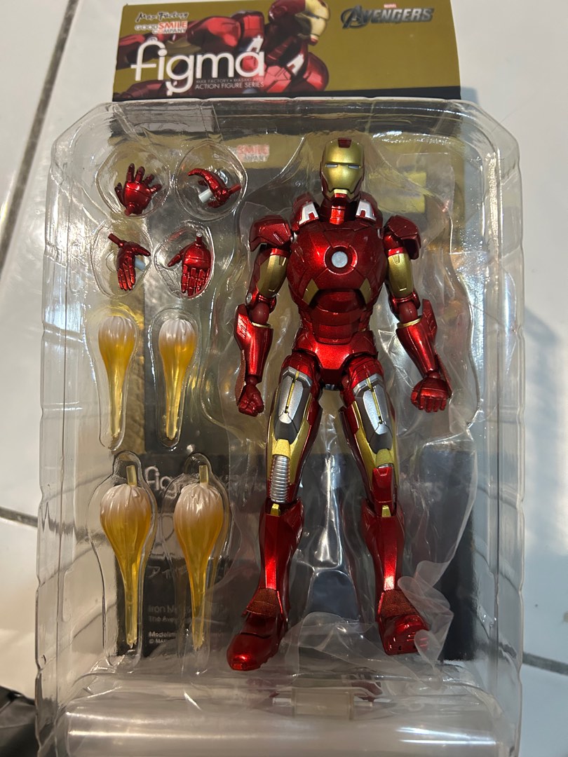 figma iron man, Hobbies & Toys, Toys & Games on Carousell