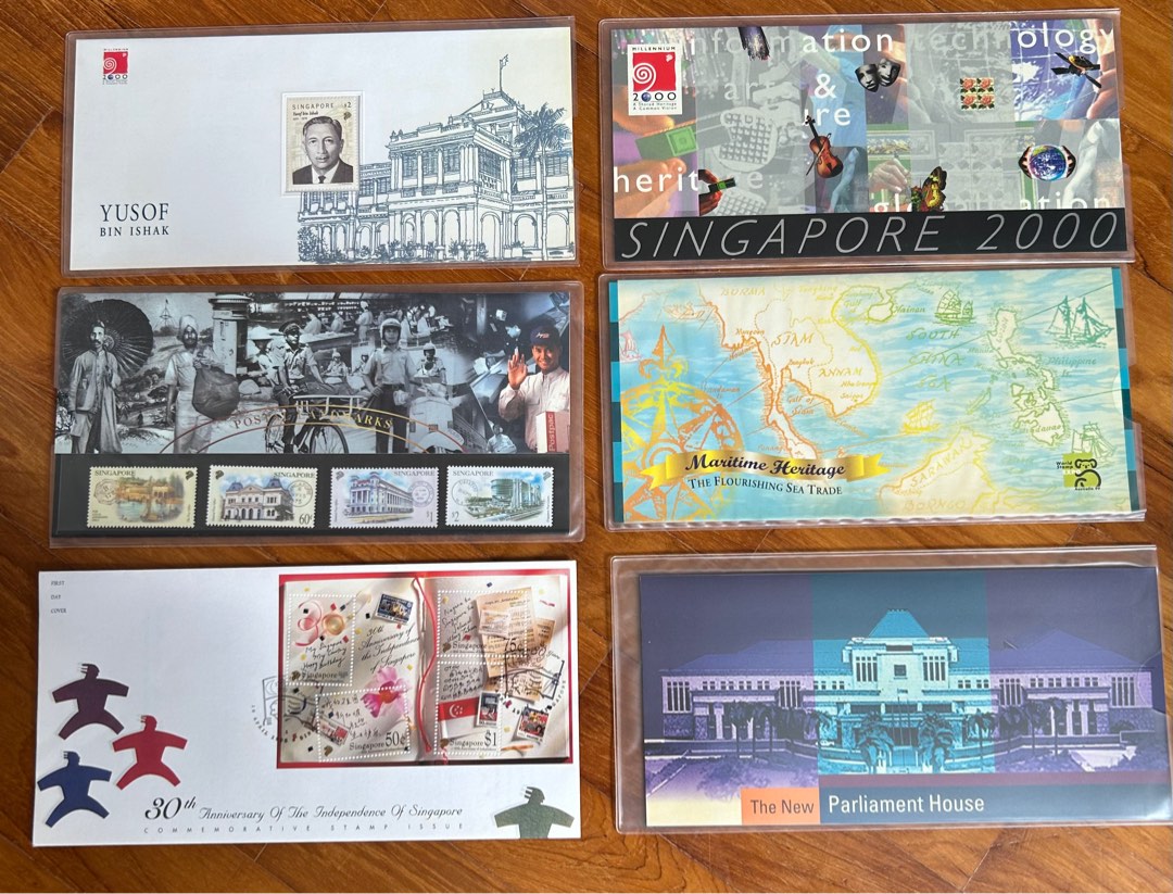 Singapore Stamps (Presentation Packs 1999-2000), Hobbies & Toys ...