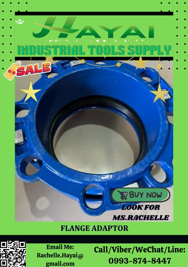 FLANGE ADAPTOR, Commercial & Industrial, Industrial Equipment on Carousell