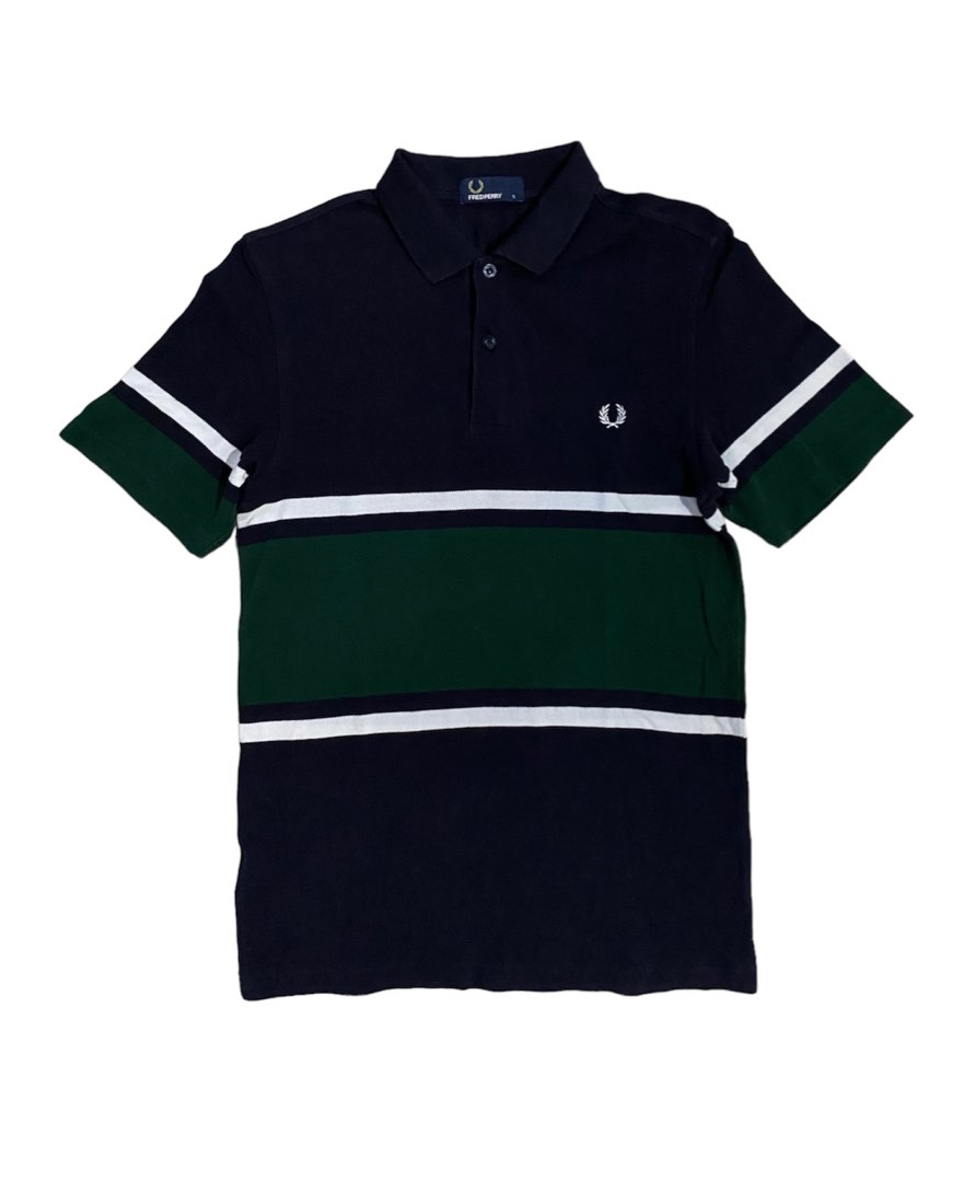 Fred Perry Two Tone Polo Shirt, Men's Fashion, Tops & Sets, Tshirts ...