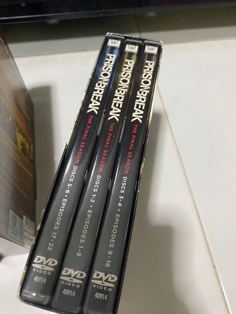Fringe and Prison Break DVDs collection, Hobbies & Toys, Music & Media ...
